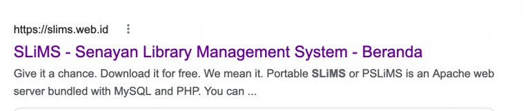 How to install Senayan Slims(library management system) - Lyssa