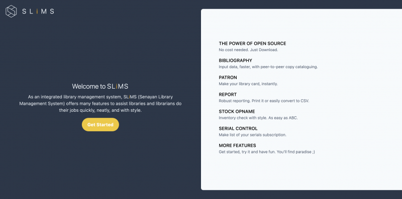 How to install Senayan Slims(library management system) - Lyssa
