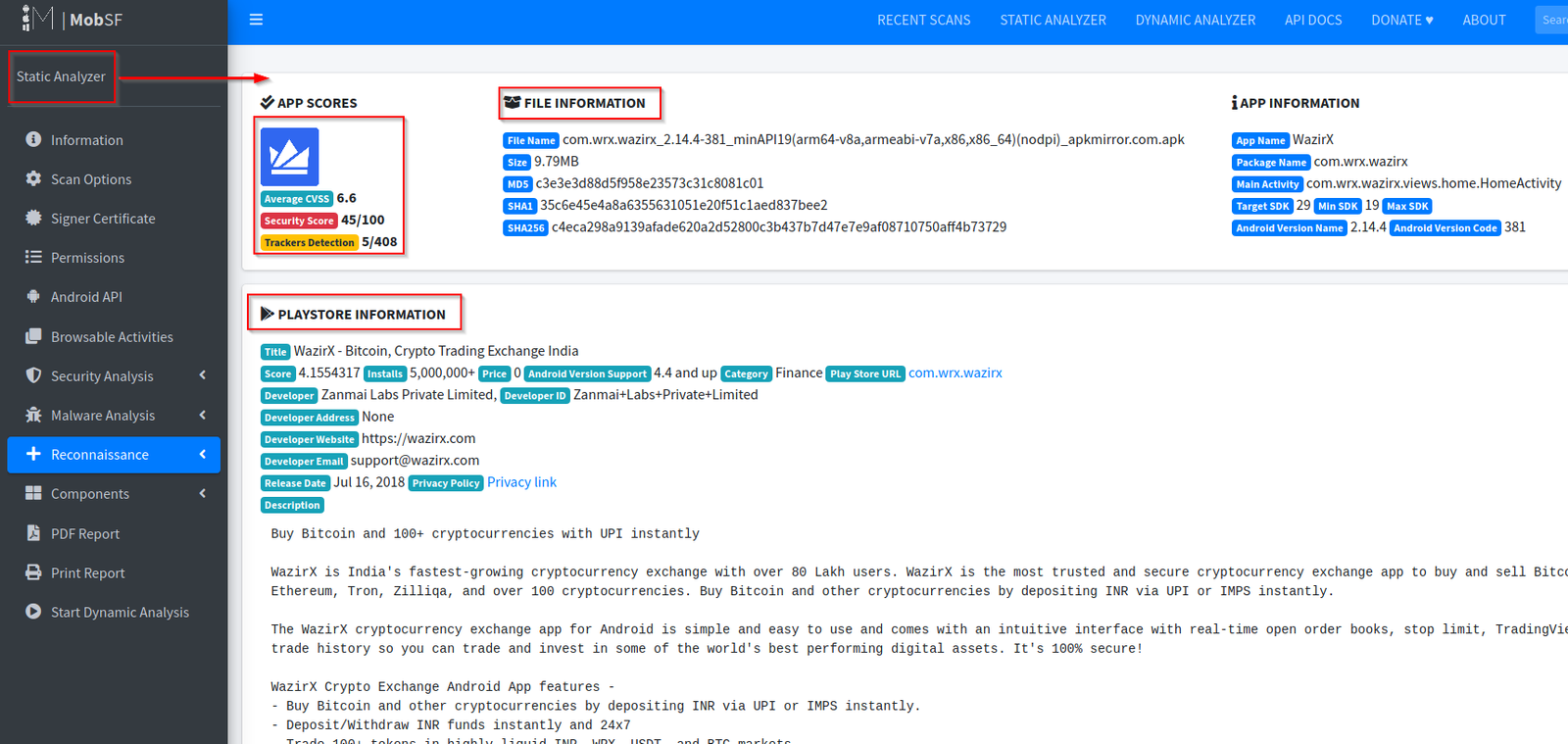 How to install Mobile Security Framework (MobSF) - Lyssa