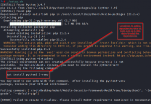 How to install Mobile Security Framework (MobSF) - Lyssa